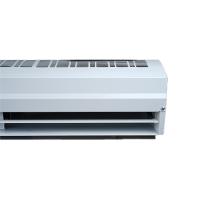 China Sleek White Double Door Air Curtain With Remote Control And Metal Housing for sale