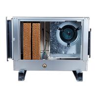 China Low Noise Durable Air Cabinet Water Cooling Commercial Box Centrifugal Fan Industrial Ducted Kitchen Exhaust Air Supply for sale