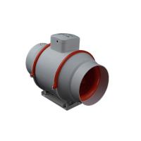 China Hybrid Airflow Centrifugal Extractor Quiet Duct Integrated Exhaust Fan for sale