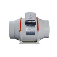 China Enhanced Toilet Ventilation With Plastic Mixed-Flow Inline Duct Fans For Efficient Extraction And Exhaust for sale