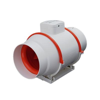 China Enhanced Toilet Ventilation With Plastic Mixed-Flow Inline Duct Fans For Efficient Extraction And Exhaust for sale