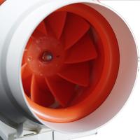 China Enhanced Toilet Ventilation With Plastic Mixed-Flow Inline Duct Fans For Efficient Extraction And Exhaust for sale