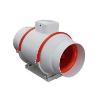 China Enhanced Toilet Ventilation With Plastic Mixed-Flow Inline Duct Fans For Efficient Extraction And Exhaust for sale