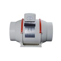 China Enhanced Toilet Ventilation With Plastic Mixed-Flow Inline Duct Fans For Efficient Extraction And Exhaust for sale