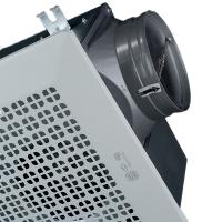 China Full Metal Housing Ceiling Pipe Indoor Soundless Ventilation Fan for sale