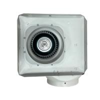 China 220V Metal Split Duct Exhaust Fan 500RPM Low Noise for sale