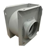 China 220V Metal Duct Exhaust Fan 500RPM Low Noise Energy Saving for sale