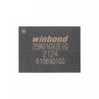 China 128MB 104MHz Spi Nor Flash Programmer 8-Bit Chip W25N01GVZEIG for sale