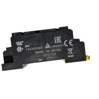 China PYFZ-08-E 2-Poles Relay Socket with Screw Termination and 10 A Current Rating for DIN Rail Mounting for sale