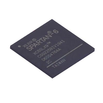 China XC6SLX9-2CSG225C Spartan-6 LX FPGA with 160 I/O, 1.08 GHz Max Frequency, and 1.2V Operating Voltage for sale