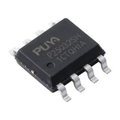 China P25Q32SH-SSH-IT 1Gbit 128M x 8 SPI NOR Flash Memory Chip with 2.7V to 3.6V Operating Voltage for sale
