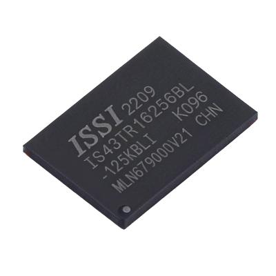 China IS43TR16256BL-125KBLI DYNAMIC RANDOM ACCESS MEMORY DRAM 4GB 256MX16 1.283V 215MA 1.45V 800MHZ PARALLEL 16-BIT BGA-96 for sale
