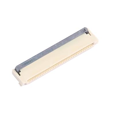 China XF2M-4015-1A FFC & FPC Connector with 0.5 mm Pitch 40 Position Right Angle SMT Board Mount for sale