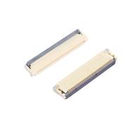 China XF2M-4015-1A FFC & FPC Connector with 0.5 mm Pitch 40 Position Right Angle SMT Board Mount for sale