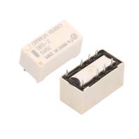 China G6S-2 DC5 Low Signal Relay with 5 VDC Coil Voltage DPDT Contact Form and High Dielectric Strength for PCB Thru-Hole Mounting for sale