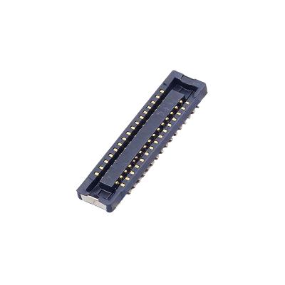 China AXE530127D Board to Board Connector with TOUGH CONTACT Construction and Simple Lock Structure for 0.8 mm and 1.0 mm Mated Height for sale