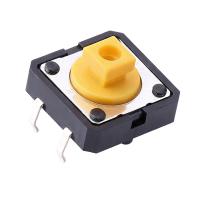 China B3F-4055 Tactile Switch 12x12mm High-force 260g Through Hole Mounting Push Button Switch for sale