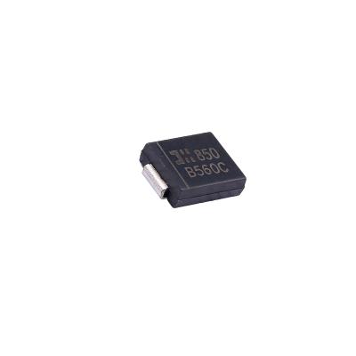 China B560C-13-F Schottky Diode Rectifier with 60V Repetitive Reverse Voltage 5A Forward Current and Guard Ring Die Construction for sale