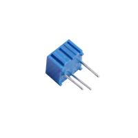 China 10 kOhms 500 mW Single Turn Trimmer Resistor Through Hole Adjustable Resistor for Precision Tuning for sale