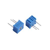 China 10 kOhms 500 mW Single Turn Trimmer Resistor Through Hole Adjustable Resistor for Precision Tuning for sale