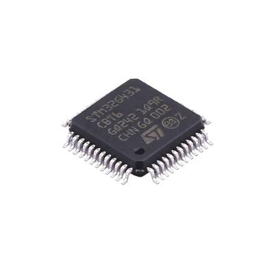 China STM32G431CBT6 ARM Microcontroller MCU with 170 MHz Cortex-M4 Core 128 KB Flash Memory and 32-bit Data Bus for sale