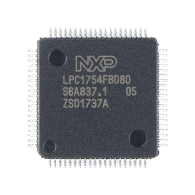 China LPC1754FBD80,551 32-bit ARM Cortex-M3 MCU Up To 512 KB Flash And 64 KBSRAM With Ethernet USB 2.0 Host/Device/OTG CAN for sale