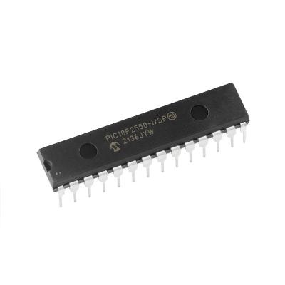 China PIC18F2550-I/SP 28/40/44-Pin High-Performance,Enhanced Flash USB Microcontrollerswith NanoWatt Technology for sale
