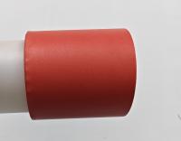 China Red High Adhesion Easy Tear Silicone Masking Tape For Professional Painting 200um±20um for sale