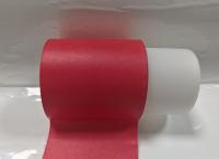 China Red High Adhesion Easy Tear Silicone Masking Tape For Professional Painting 200um±20um for sale