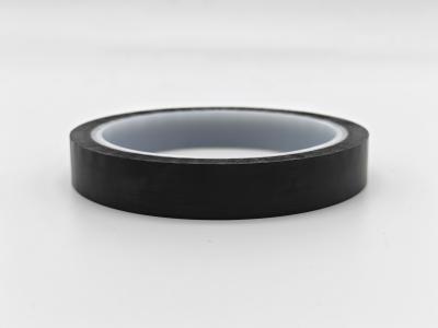 China Protection Masking Black Polyimide PI Tape with 55um Thickness Silicone Adhesive for sale