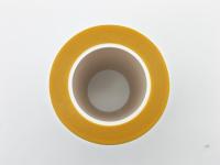 China Yellow PET Tape with Residue-Free Removal for High-Temperature Applications for sale