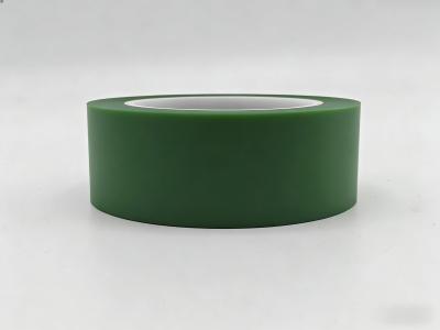 China Grass Green PET Tape With Residue Free Removal And 180C Heat Resistance for sale