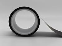 China Matte Black PET Tape with 30μm Thickness and Acrylic Adhesive for Lamination and Protection for sale