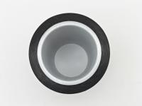 China Matte Black PET Tape with 10μm Thickness and Acrylic Adhesive for High-Precision Lamination for sale