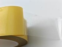 China Yellow 100um Thickness PET 2 Double Sided Tape With Acrylic Adhesive for sale