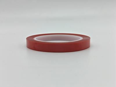 China Heat Resistant Red PET Tape with Residue-Free Removal for High-Temperature Applications for sale