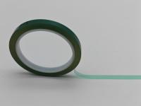 China Green PET Silicone Tape with 50µm Thickness for Residue-Free Removal for sale