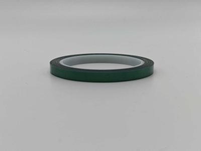 China Green PET Silicone Tape with 50µm Thickness for Residue-Free Removal for sale