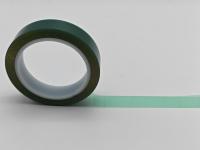 China Green 75µm Thickness PET Tape with Silicone Adhesive for Residue-Free Removal for sale