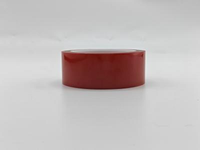 China Heat Resistant Red PET Tape with Residue-Free Removal for High-Temperature Applications for sale