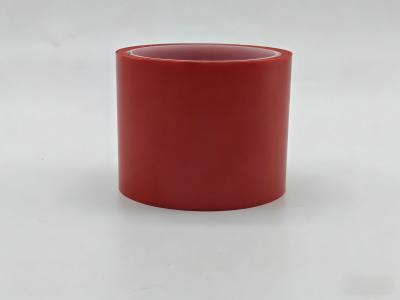 China Heat Resistant Red PET Tape with Residue-Free Removal for High-Temperature Applications for sale