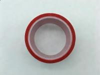 China Heat Resistant Red PET Tape with Residue-Free Removal for High-Temperature Applications for sale