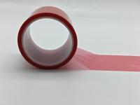 China Heat Resistant Red PET Tape with Residue-Free Removal for High-Temperature Applications for sale