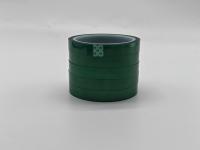 China 75um Thickness Green PET Tape With Silicone Adhesive For Residue Free Removal for sale