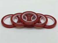 China Heat Resistant Red PET Tape With Residue Free Removal For High Temperature Applications for sale