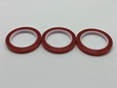 China Heat Resistant Red PET Tape With Residue Free Removal For High Temperature Applications for sale