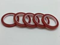 China Heat Resistant Red PET Tape With Residue Free Removal For High Temperature Applications for sale