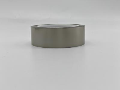 China 55um Thickness Transparent PET High Temperature Tape Silicone For Residue Free Removal for sale
