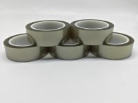 China Transparent PET Silicone Tape With 55um Thickness For Residue Free Removal for sale