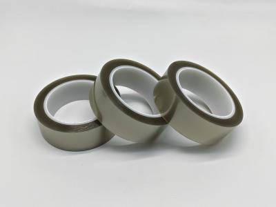 China Transparent PET Silicone Tape With 55um Thickness For Residue Free Removal for sale